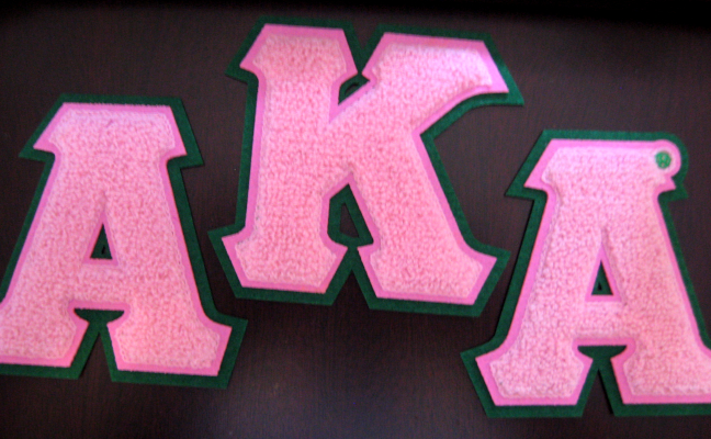 AKA Chenille Letters Patch
