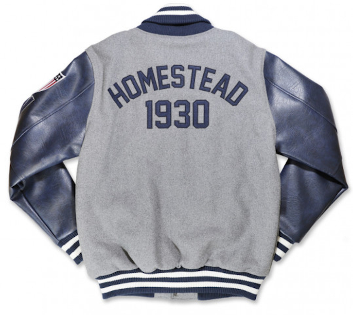 Negro Baseball League Homestead Grays Varsity Wool Jacket