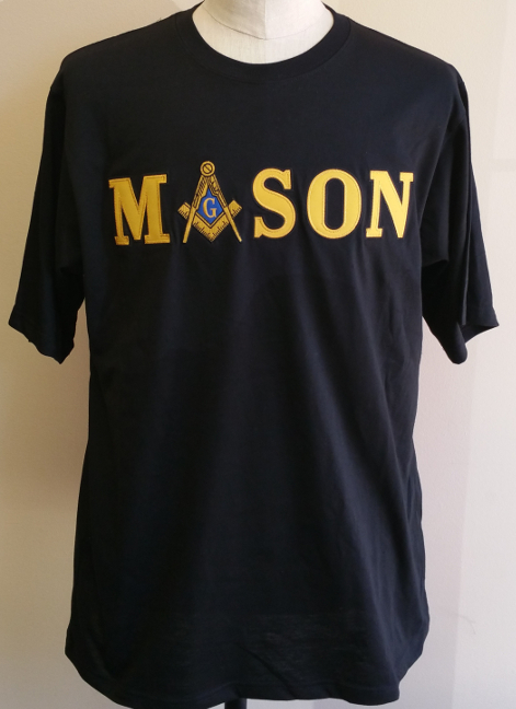 Mason Applique Lettering Tee