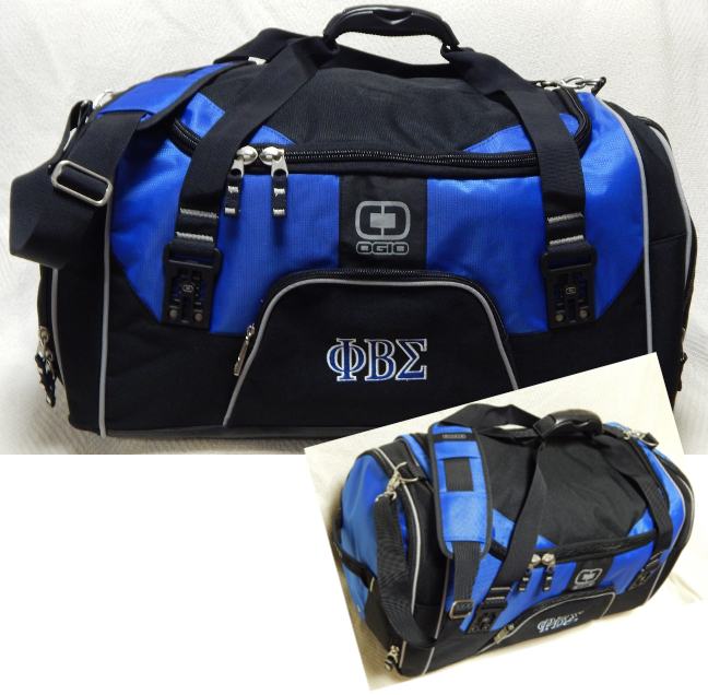 Phi Beta Sigma Fraternity Gym Duffel Travel Bags
