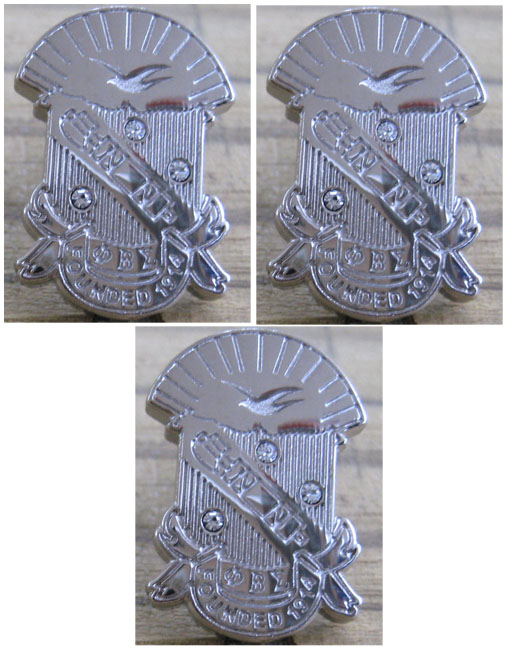 Phi Beta Sigma Fraternity Cufflinks & Lapel Pin