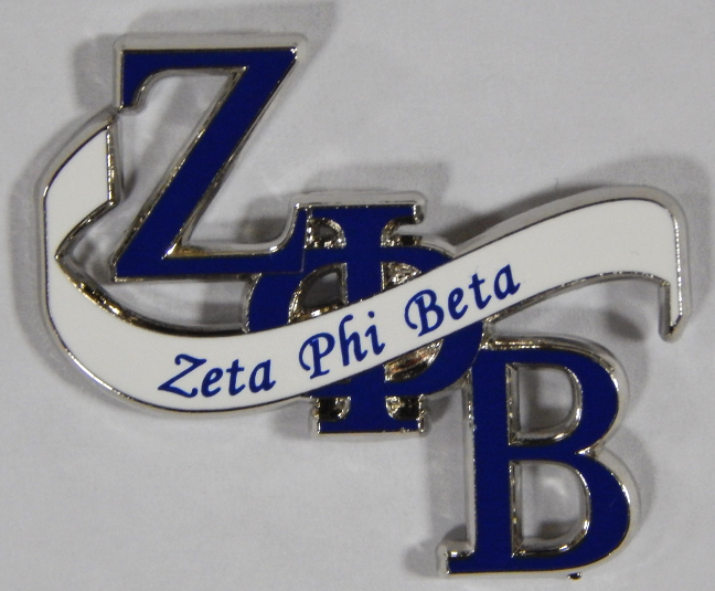 Zeta Phi Beta Sorority Pin