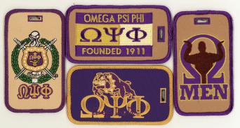 Omega Psi Phi Fraternity Luggage Tags